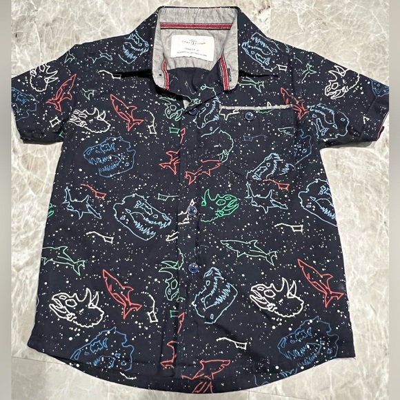 Craft + Flow | Shirts & Tops | Craft Flow Boys Button Up Short Sleeve ...